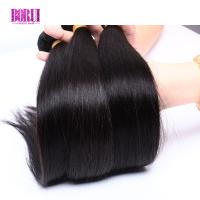 China Soft 100G Straight Virgin Peruvian Human Hair Bundles for sale