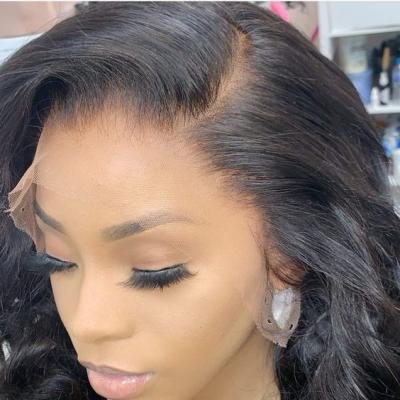China 10A Malaysian Lace Frontal Wig Body Wave 13x4 HD Lace Front Human Hair Wigs for sale