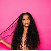China HD Transparent Lace Frontal Wig Deep Wave 13x4 Human Hair Preplucked Remy for sale