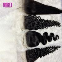 China Deep Wave 13x4 HD Lace Frontal Wig 100% Brazilian Human Hair Closure for sale