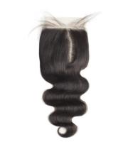 China HD Human Hair 4*4 Lace Closure Body Wave Swiss Lace Closure 16-22 Inch for sale