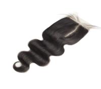 China HD Human Hair 4*4 Lace Closure Body Wave Swiss Lace Closure 16-22 Inch for sale