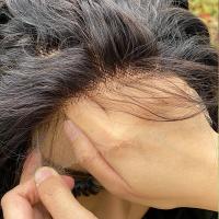China 5 By 5 Water Wave HD Lace Closure Wigs 250g-350g weight for sale