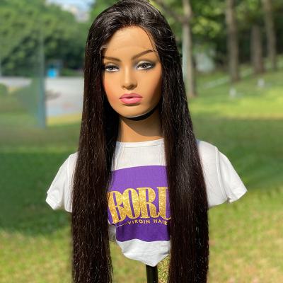 China Beauty Forever Straight 5x5 HD Lace Wig Pre Plucked Remy Human Hair Wig for sale
