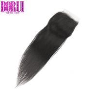 China Super Thin And Breathable 5x5 Lace Closure Straight Hair 100% HD Invisible Lace for sale