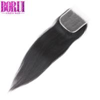 China Super Thin And Breathable 5x5 Lace Closure Straight Hair 100% HD Invisible Lace for sale