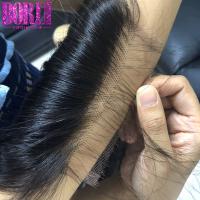 China Super Thin And Breathable 5x5 Lace Closure Straight Hair 100% HD Invisible Lace for sale
