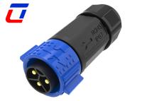China 30A 500V Panel Mount Waterproof Power Connector IP67 For Industrial Usage for sale
