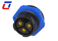 China 30A 500V Panel Mount Waterproof Power Connector IP67 For Industrial Usage for sale