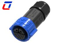 China 40A 2 Pin High Current Power Connector 20 Pin Waterproof Data Connector IP67 for sale
