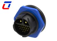 China 40A 2 Pin High Current Power Connector 20 Pin Waterproof Data Connector IP67 for sale