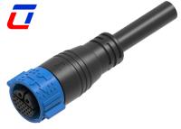 China Quick Lock 30A Power Signal Connector IP67 2 Pole Waterproof Connector for sale