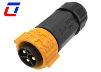 China 50A Outdoor Waterproof Connector IP67 600V 3 Pin Male To Female Connector for sale