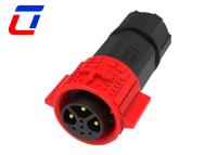 China 8 Pin Waterproof Solder Connectors 3 Pin Male Power 5 Pin Female Signal for sale