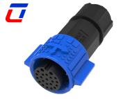 China M19 Push Lock 2+20 Pin Waterproof Plug Socket Water Tight Electrical Connector for sale