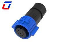 China Signal 5A Quick Lock Waterproof Circular Connector 8 Pin M19 For LED for sale