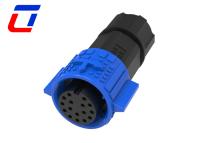 China M19 16 Pin Circular Waterproof Quick Disconnect Wire Connectors Push Lock for sale