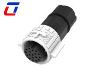 China M19 Circular 18 Pin Female Connector Waterproof Plug Panel Mount Connector for sale