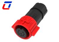 China OEM ODM Waterproof 8 Pin Data Connector M19 Push Lock IP67 Wire Connector for sale