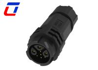 China 3 Power 5 Pin Waterproof Data Connector 15A M19 Circular Wire Connector for sale