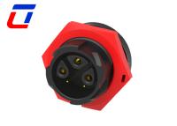 China 3+2 Pin 15A Waterproof Data Connector 300V M19 Plastic Circular Connectors for sale