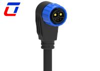 China 1 Grounding 2 Power 5 Data M23 IP67 Waterproof Connector Push Locking for sale