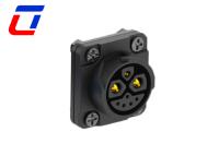 China 1 Grounding 2 Power 5 Data M23 IP67 Waterproof Connector Push Locking for sale