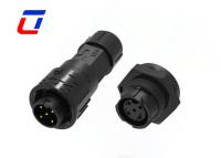 China M16 5 Pin 300V Push Lock Waterproof Circular Connector IP67 For Heavy-Duty Applications for sale