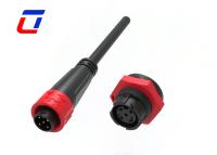 China M16 5 Pin 300V Push Lock Waterproof Circular Connector IP67 For Heavy-Duty Applications for sale
