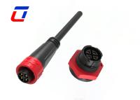 China M16 4 Pin IP67 Waterproof Power Connector Female To Male 300V Durable For Applications for sale