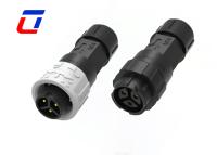 China M16 3 Pin 300V Waterproof Power Connector Male To Female for sale