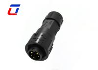 China M16 Multi Pin Male To Female Quck Lock Connectors Waterproof 2 Power 4 Signal IP67 for sale