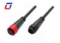 China M16 7 Pin Automotive Waterproof Male Female Connector For Low Power Signal for sale