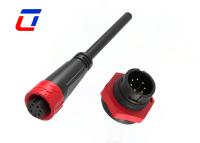 China M16 7 Pin Automotive Waterproof Male Female Connector For Low Power Signal for sale