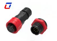 China M16 7 Pin Automotive Waterproof Male Female Connector For Low Power Signal for sale