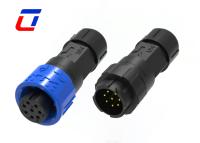 China M16 IP67 Waterproof  8 Pin  Male Female Cable Connector for sale