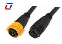 China M19 3 Pin 300V Waterproof Cable Connector Quick Lock For Industrial Production for sale