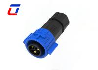 China M19 3 Pin 300V Waterproof Cable Connector Quick Lock For Industrial Production for sale