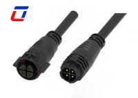 China 300V 15A IP67 Waterproof  M19 4 Pin  Male To Female Outdoor Power Connector for sale