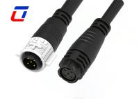 China 5 Pin Circular M19 PA66 300V Panel Mount Waterproof Connector for sale