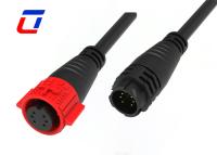 China 6 Pin IP67 Connector M19 Dustproof Waterproof Wire Splice Connector for sale