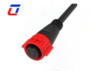 China 6 Pin IP67 Connector M19 Dustproof Waterproof Wire Splice Connector for sale