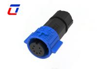 China IP67 Data 7 Pin Male Female Connector M19 Wire To Board  Outdoor Connectors for sale