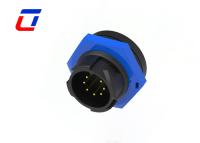 China IP67 Data 7 Pin Male Female Connector M19 Wire To Board  Outdoor Connectors for sale