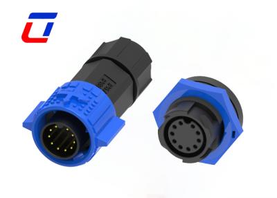 China M19 10 Pin Waterproof Quick Disconnect Wire Connectors ODM IP67 Circular Connectors for sale