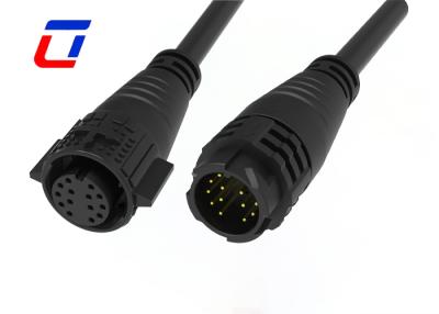 China 14 Pin Male Female Connector M19 300V Cable Connectors Waterproof for sale