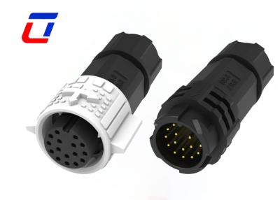 China M19 IP67 Circular Connectors 500V Male To Female Industrial Connector for sale