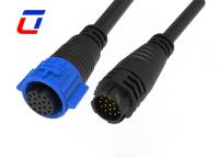 China 18 Pin Circular Connector M19 Wire To Wire Outdoor Quick Lock Electrical Connectors for sale