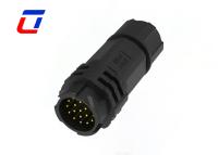 China 18 Pin Circular Connector M19 Wire To Wire Outdoor Quick Lock Electrical Connectors for sale