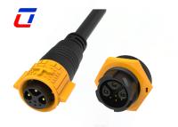 China Outdoor Waterproof Connector M19 3+4 Pin  IP67 Waterproof Connector Wire To Board for sale